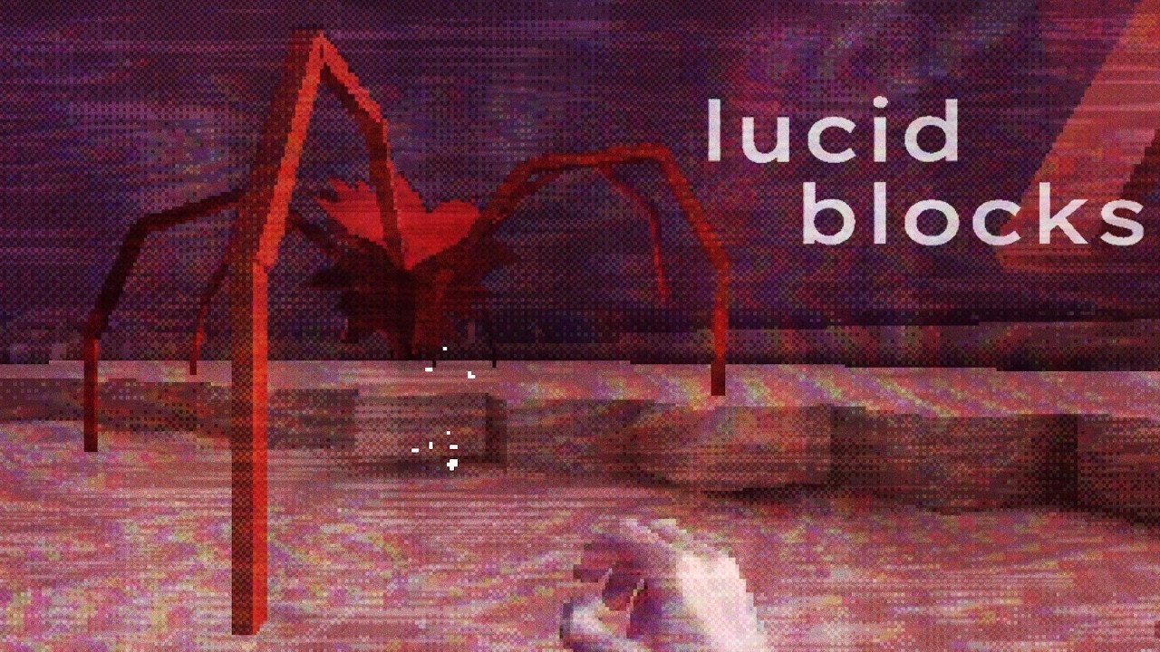 It's like Minecraft... but it's a liminal nightmare | Lucid Blocks [ PC ...