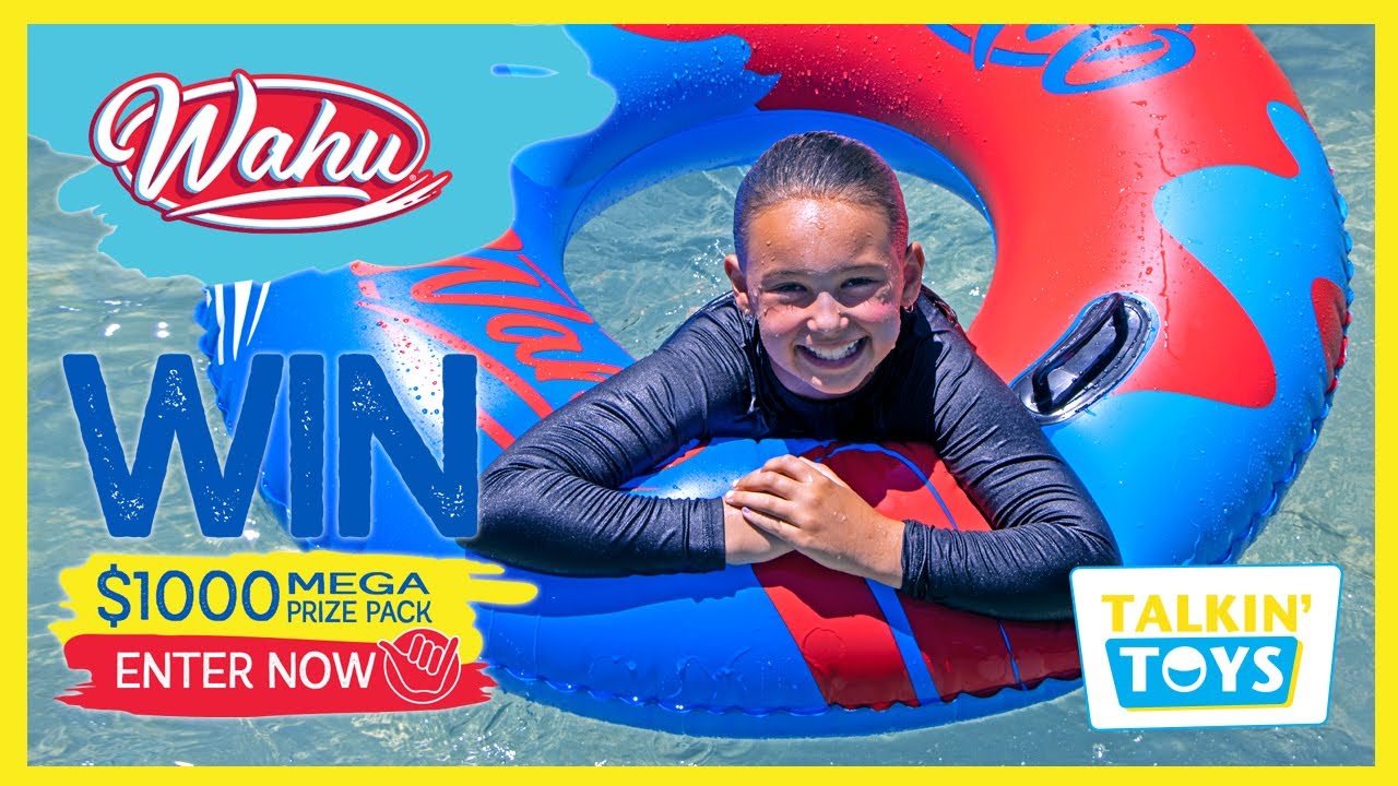 WIN a $1000 MEGA pack from Wahu! - YouTube
