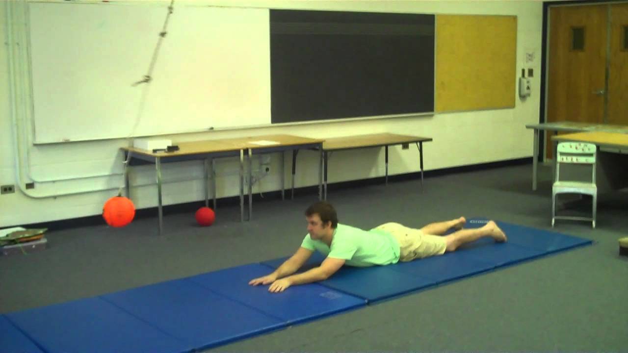 Core Activity #12: Prone Extension - YouTube