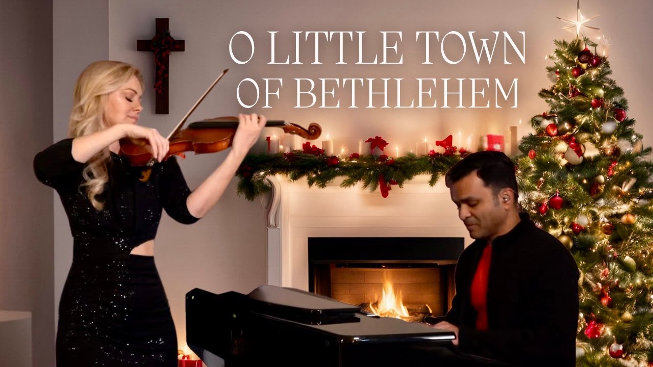 O Little Town of Bethlehem - Emily Burak, Violin - Christmas Fireside ...