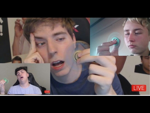 Spinning A Fidget Spinner With Mr. Beast & LispyJimmy! - YouTube