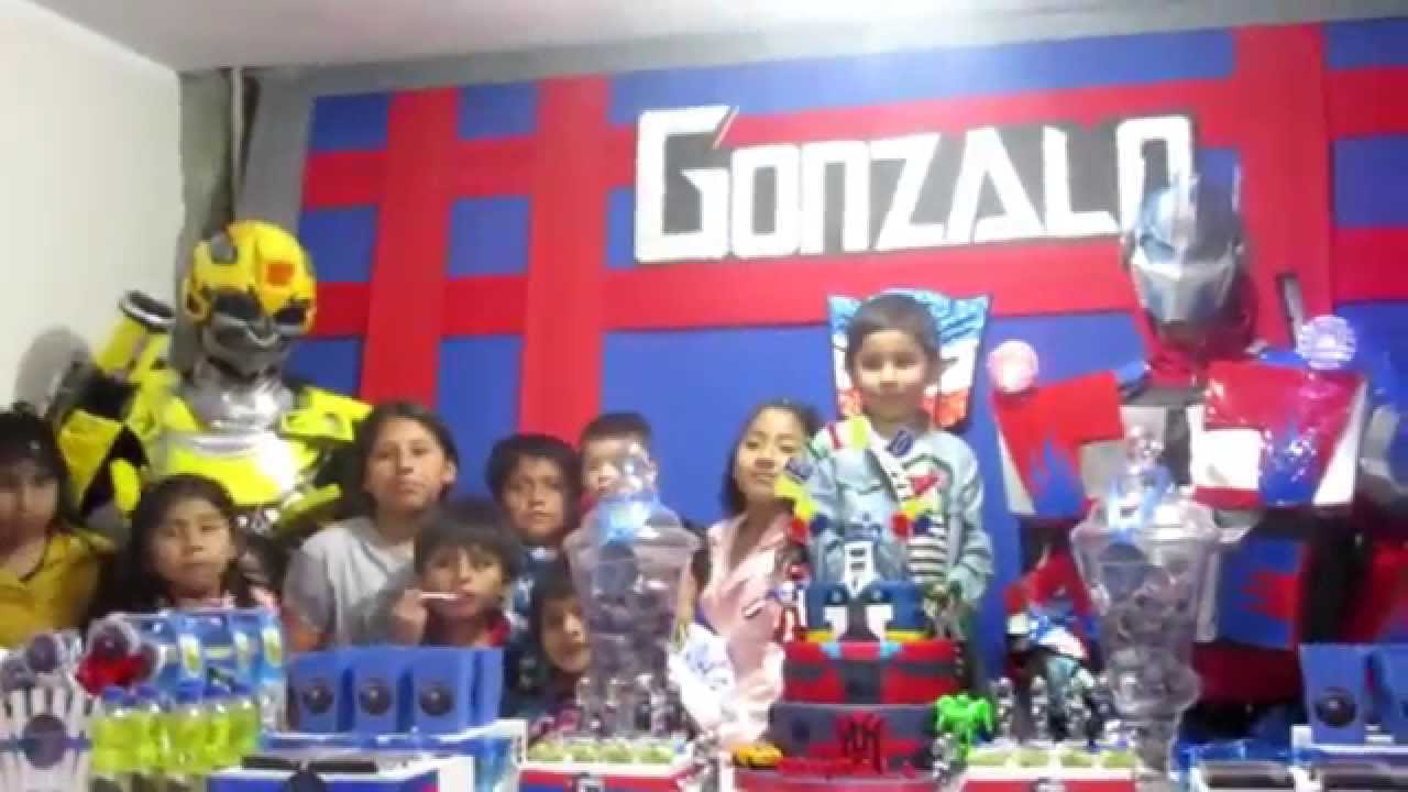 Show Infantil de Transformers en Perú 2015 - YouTube