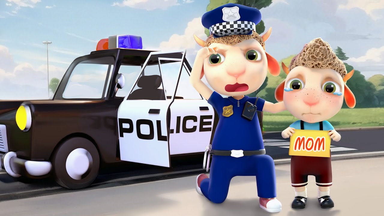 Police Officer Always Helps Kids | Funny Cartoon for Kids | Dolly and ...