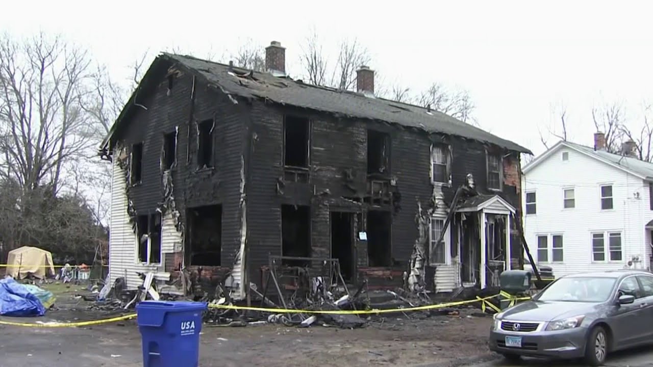 Four children killed in house fire in Somers, CT - YouTube