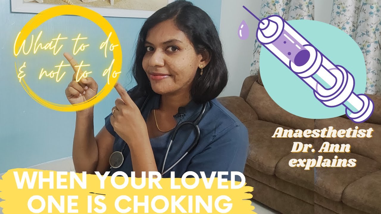 CHOKING- what to do and what not to do/ Adult or Child choking ...
