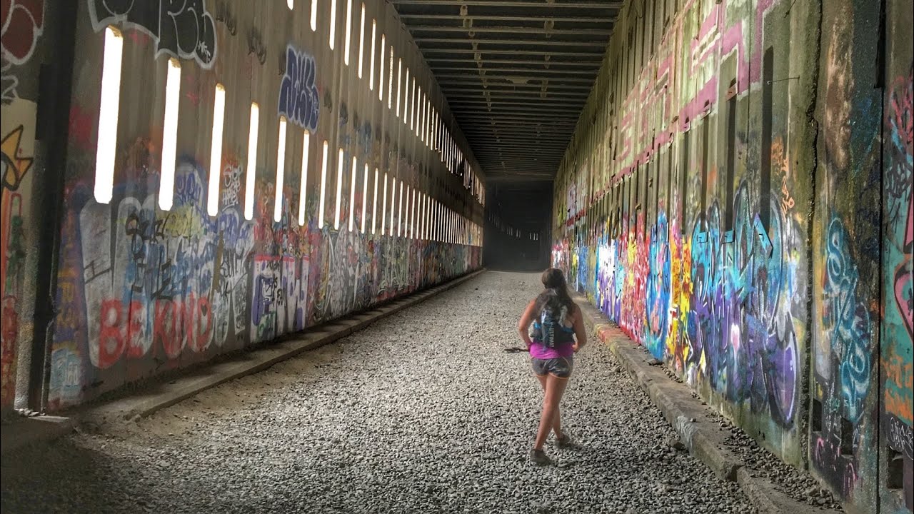 Donner Pass Summit Tunnel Hike ~ Let's Explore the Abandoned Train ...