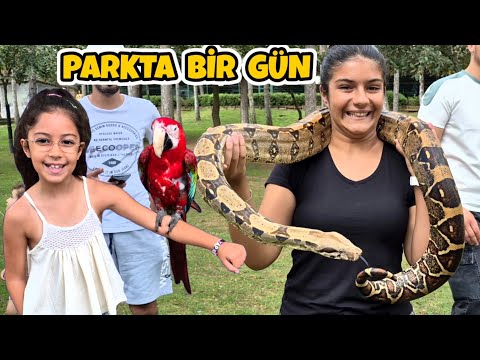 YAĞMUR YAPRAK HAYVANAT BAHÇESİNDE YILANLARDAN ÇOK KORKTU-ANNE KIZ TV