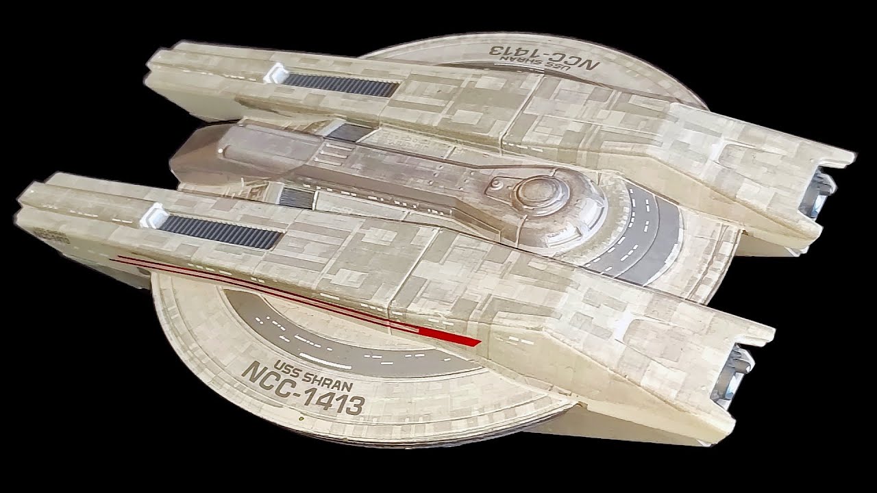 USS Shran NCC-1413 - Star Trek Unboxing - YouTube
