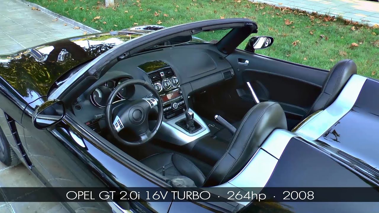 OPEL GT 2.0i TURBO - YouTube