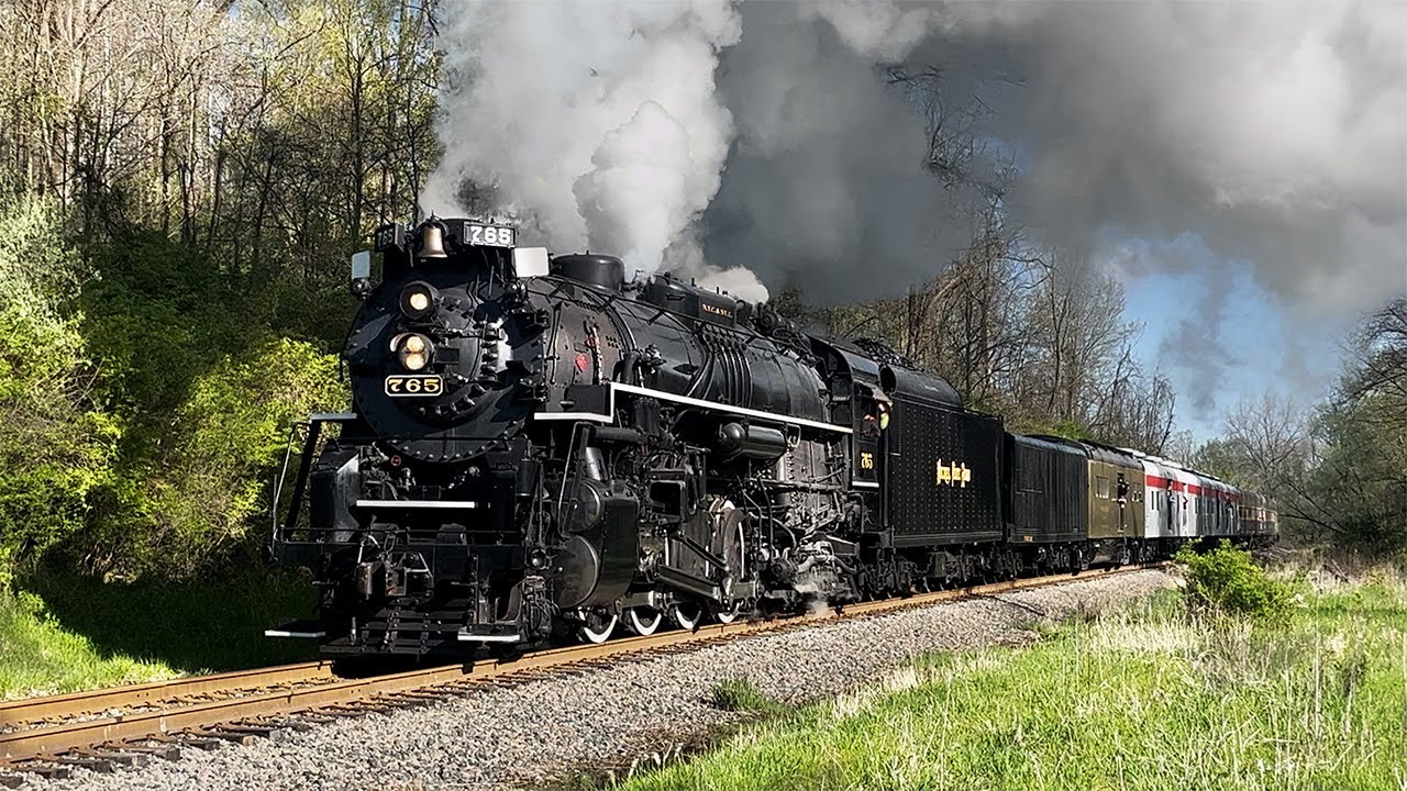 Nickel Plate Road 765 - Steam in the Valley 2025 - YouTube