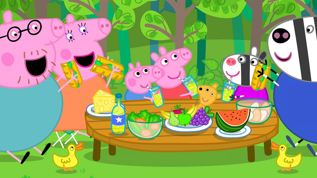 Teddy Bear Picnic 🥪 Best of Peppa Pig Season 2 🐷 Full Episodes - YouTube