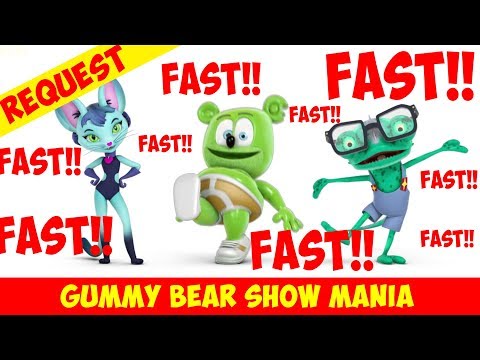 Gummibär Show Theme but every time they say \