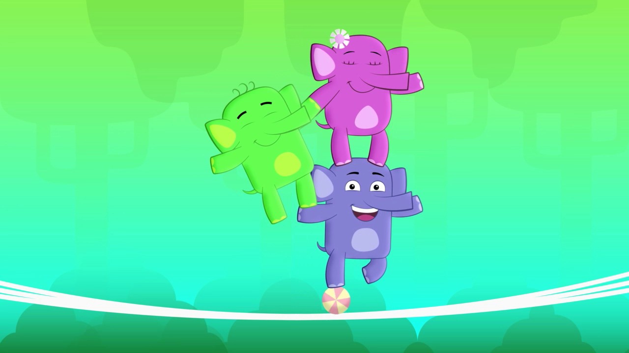 Un elefante si dondolava - canzone per bambini con numeri da 0 a 5 ...