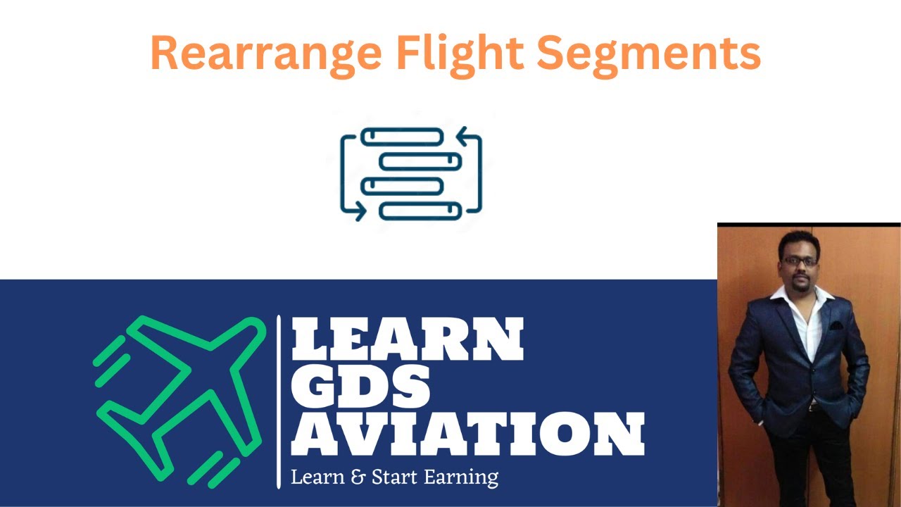 Re arrange segments or Move Segments in Amadeus | Flight segments uper ...