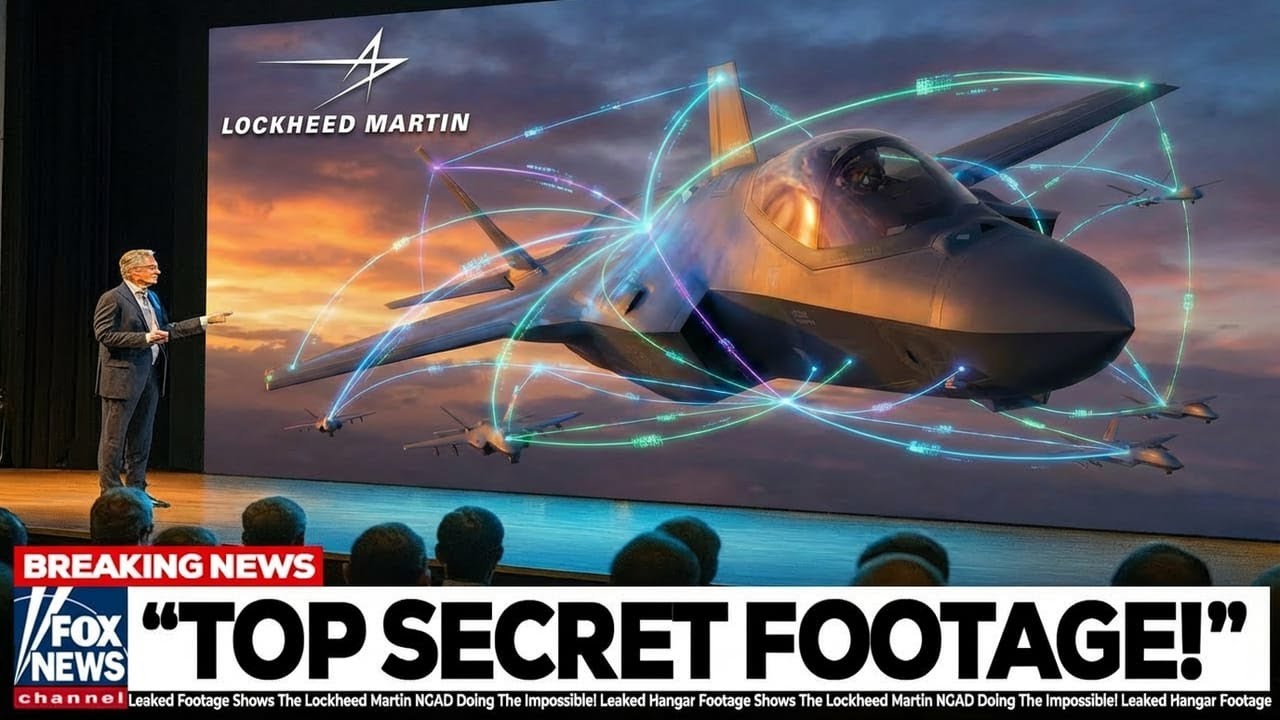 Lockheed Martin CONFIRMS the F-47 Will Control Drones in a Classified ...