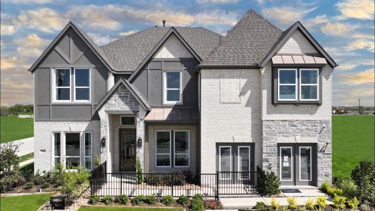 *NEW* LUXURY TEXAS CASTLE MODEL HOME TOUR NEAR DALLAS TEXAS | Texas ...