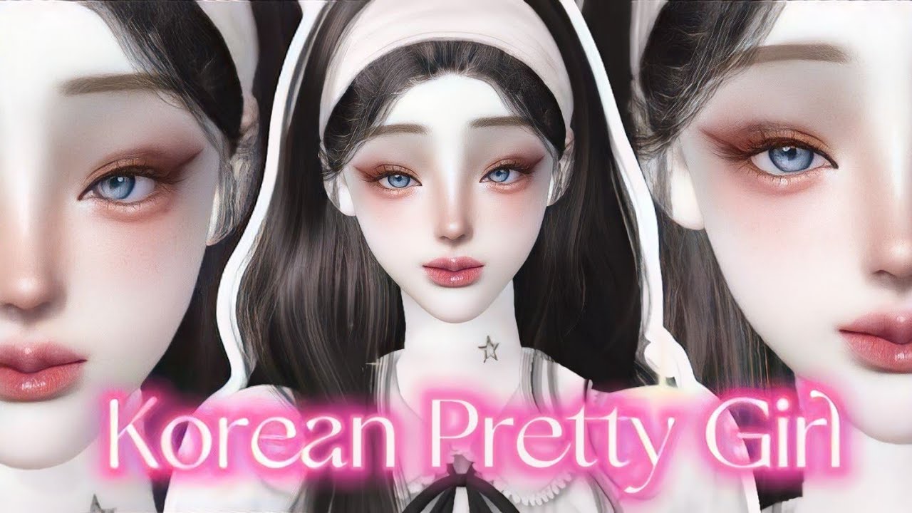 ZEPETO 🌷 Zepeto face tutorial Korean Pretty girl / female [ Zepeto oplas ] oplas ava cewe zepeto ...