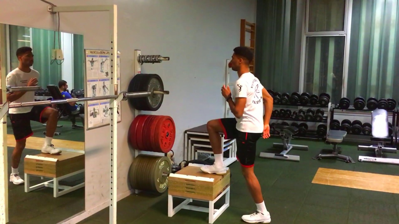 Box Step up 40cm - YouTube