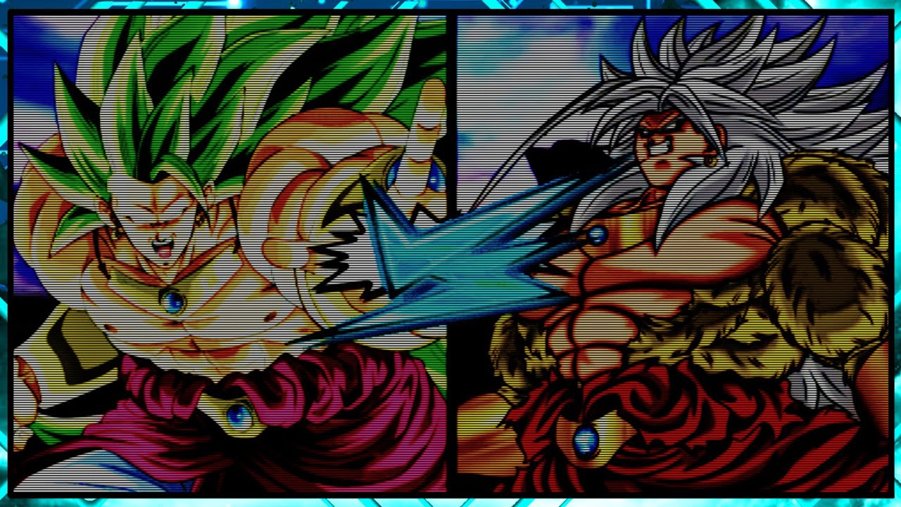 Forma Inicial Vs Forma Final: Broly Ssj 3 TEAM VS Broly Super Saiyajin ...