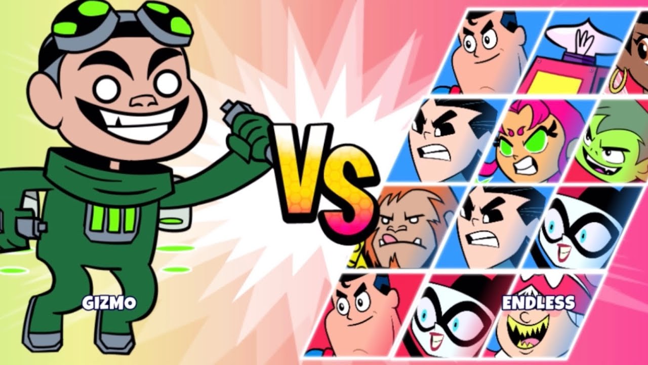 Teen Titans Go Jump Jousts 2 Gizmo Vs All | Cartoon Network Games - YouTube