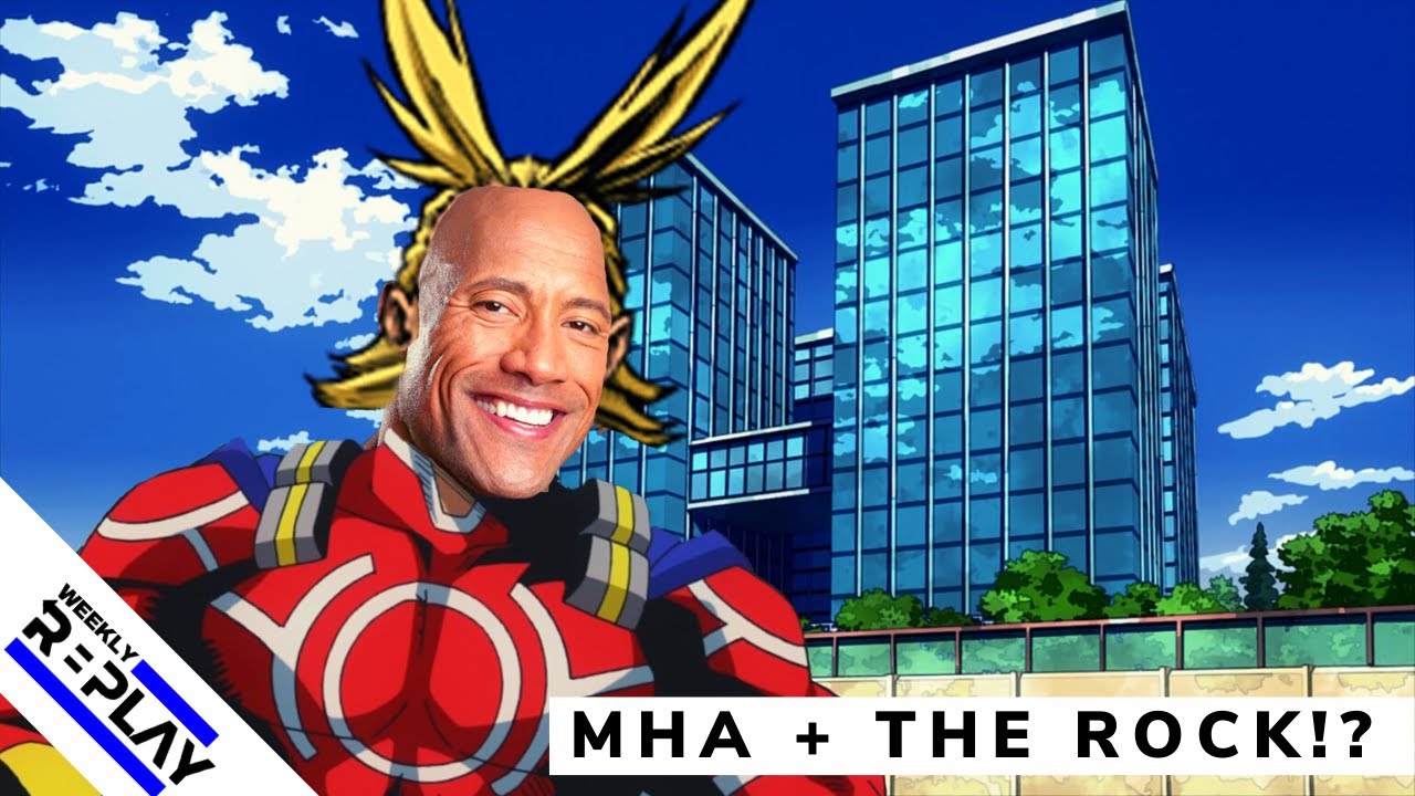 My Hero Academia: All Might played by The Rock!? - YouTube