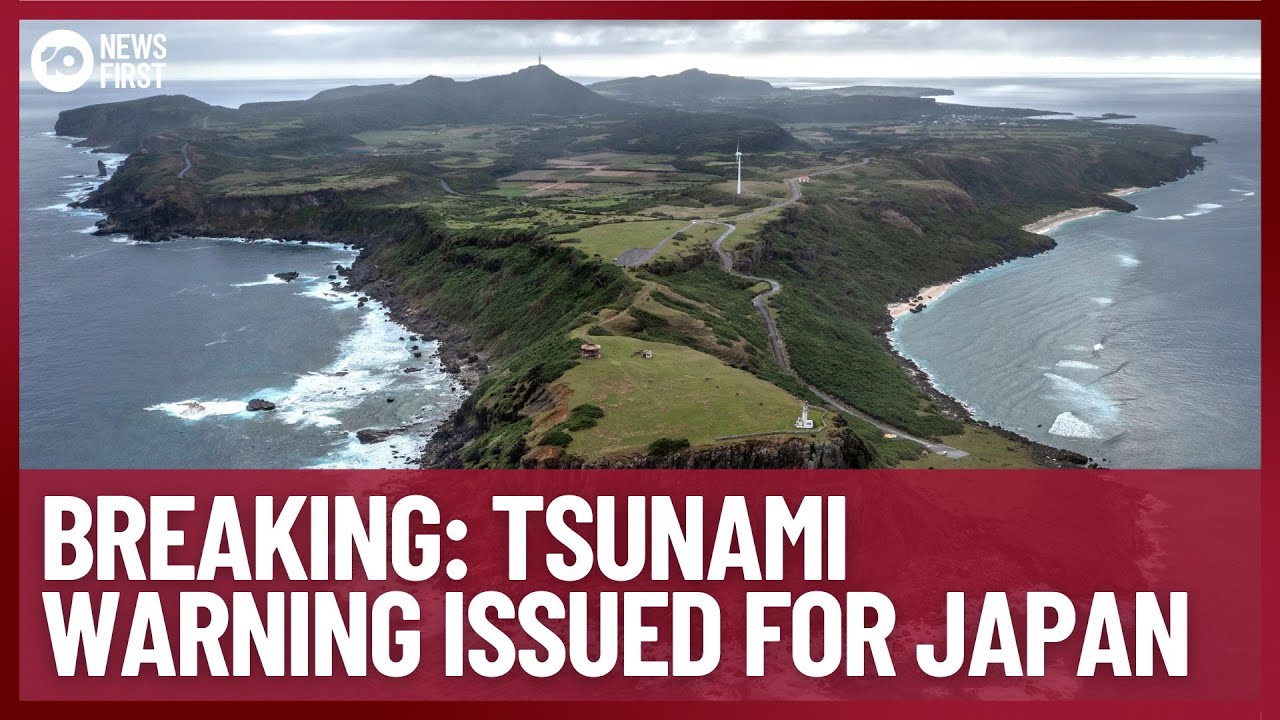 BREAKING: Tsunami Warning Issued In Japan As Earthquake Strikes Japan ...