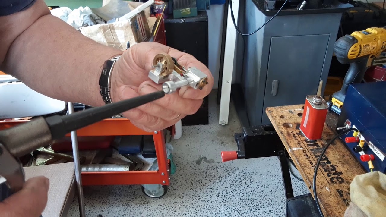 My huff and puff steam engine. - YouTube