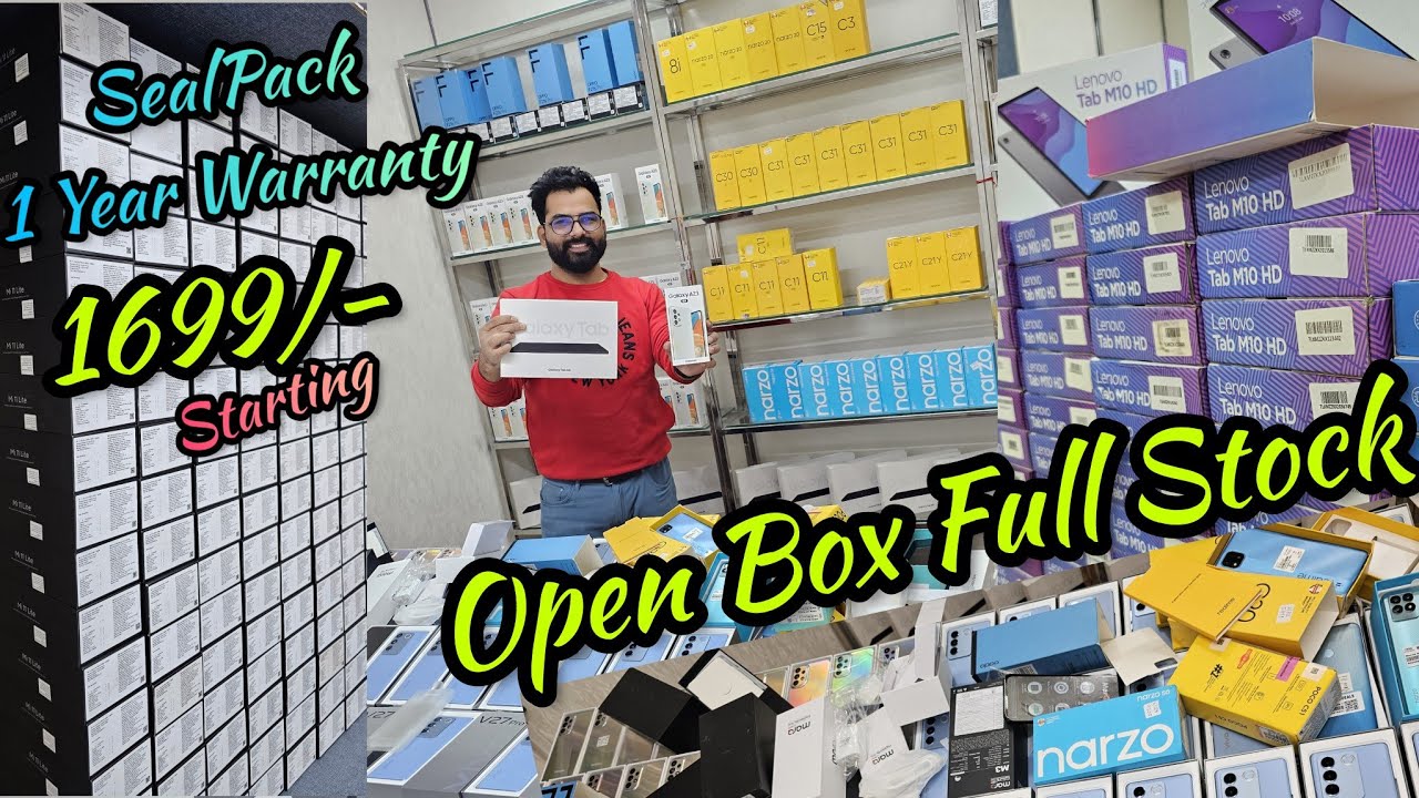 Open Box 5G Mobile Video Starting Only 999/- || Samsung Tabs Lenovo ...
