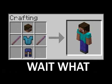 WAIT WHAT - Minecraft part 53 (Crafting Steve)