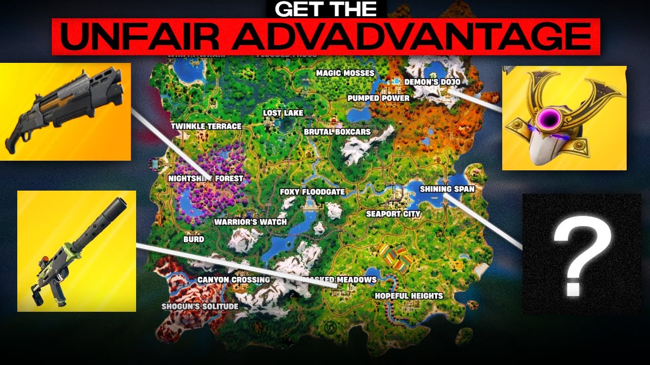 6 Most Overpowered Loot Locations In Fortnite Chapter 6 - YouTube