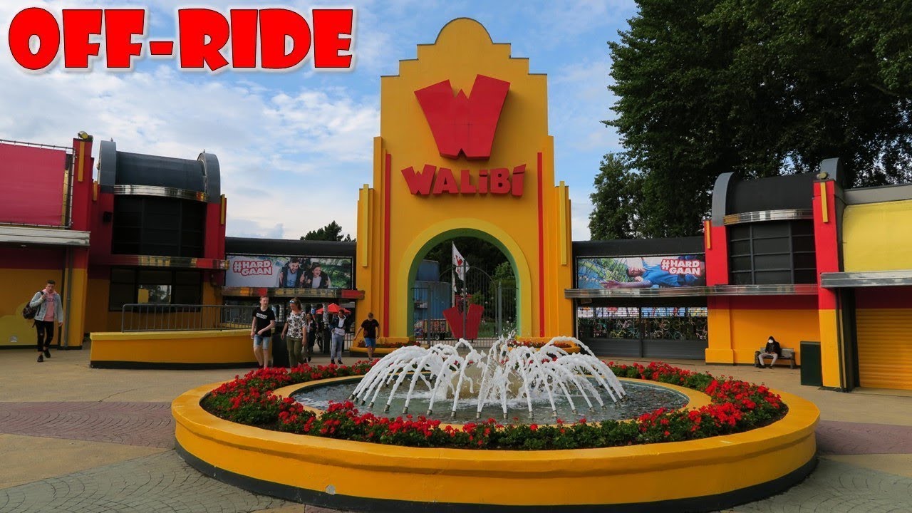 Walibi Holland Off Ride Footage, Best Thrill Park in the Netherlands ...