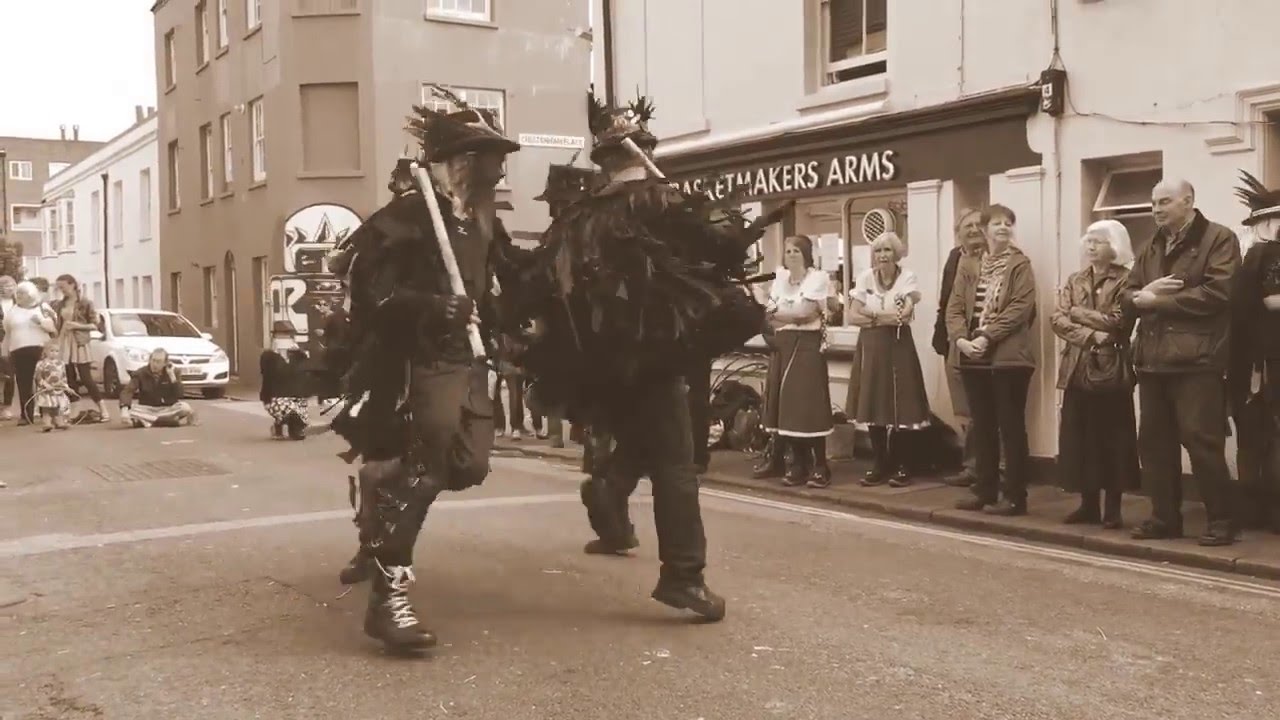 Beltane Border Morris- Brighton Day of Dance 2016 - YouTube