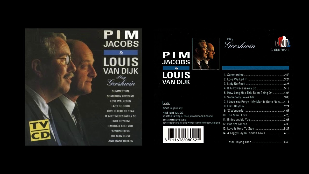 Pim Jacobs en Louis van Dijk - 's Wonderful - YouTube