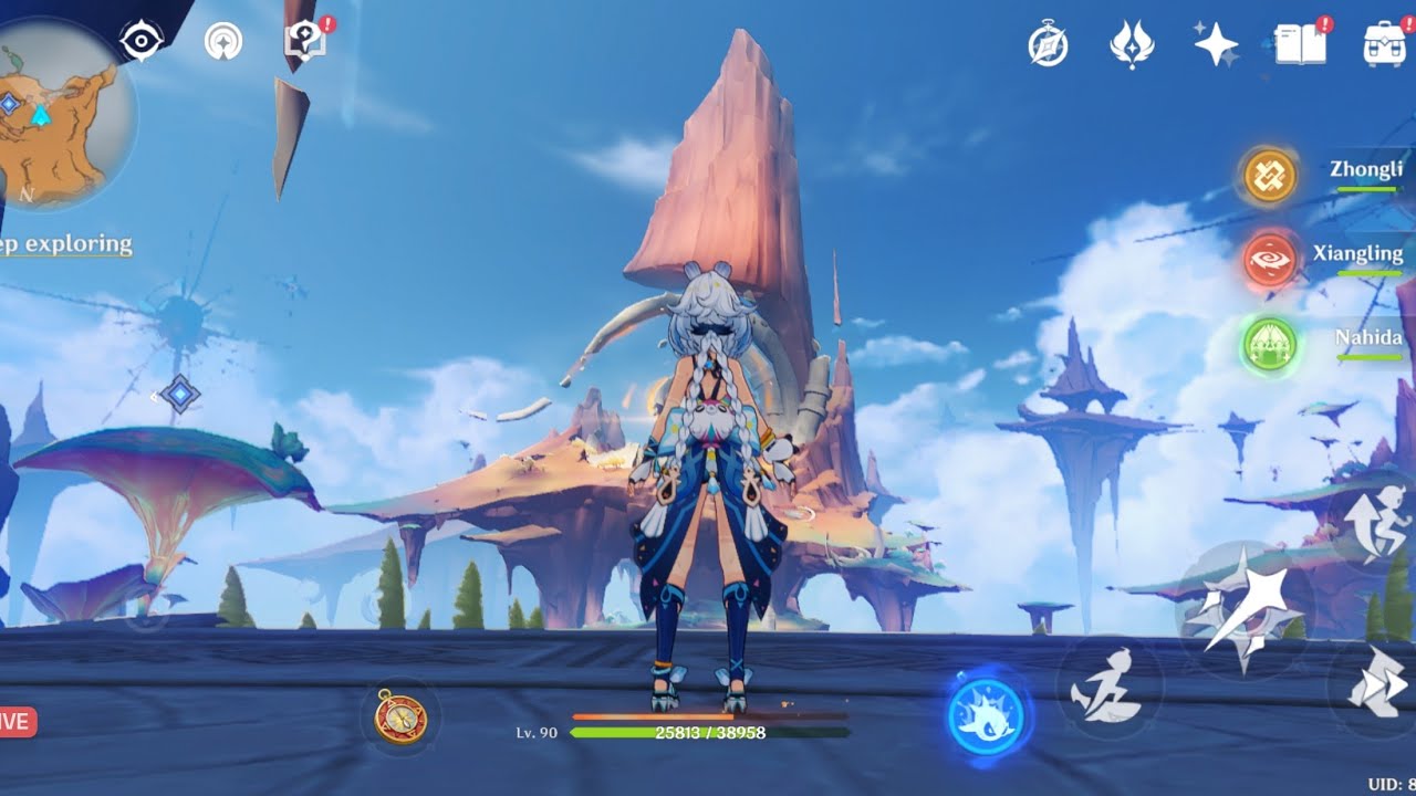 Natlan New Area Exploration Genshin Impact live - YouTube