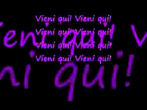 vieni qui Vasco rossi canzone con testo YouTube - YouTube