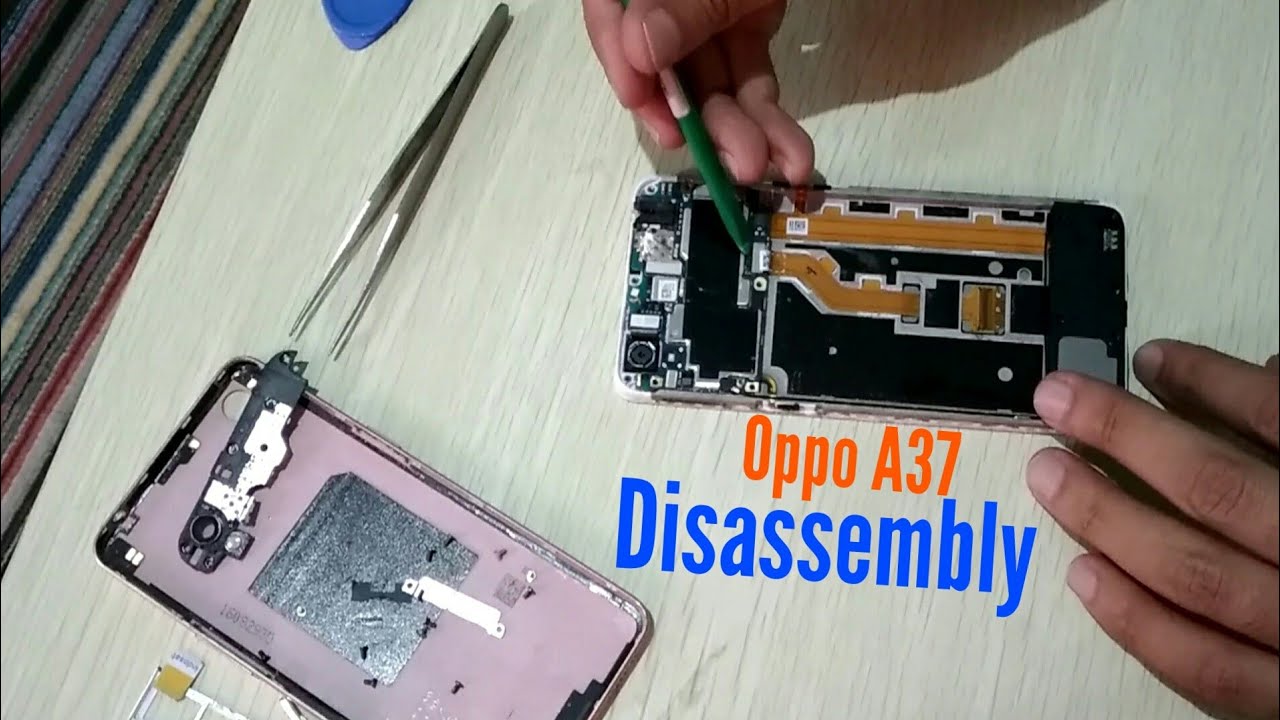 Oppo A37 Disassembly & LCD Display Replacement - YouTube