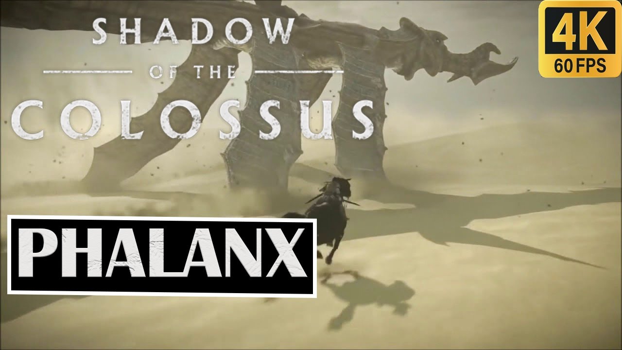 Shadow Of the Colossus - Phalanx Boss Fight 4K Ps5 60 Fps - YouTube