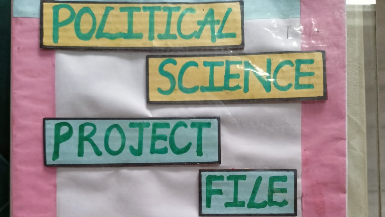 Class XII POLITICAL SCIENCE Project File On "Challenges of Nation ...