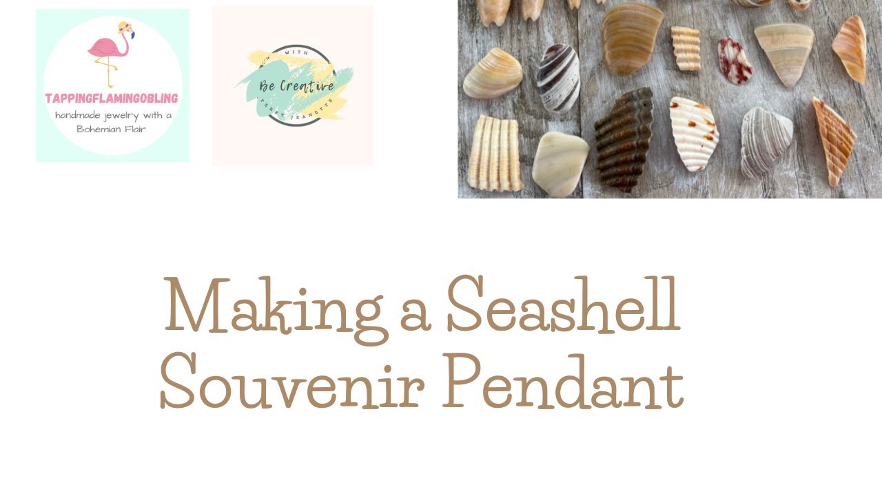 Souvenir Seashell Pendant DIY - YouTube