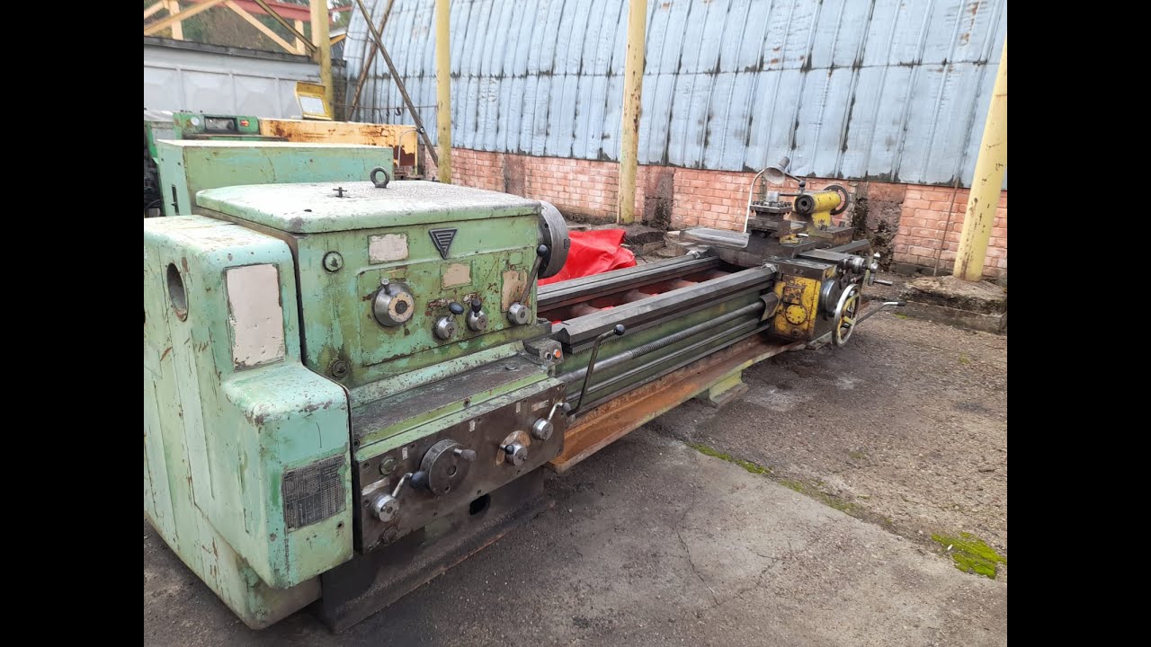 Universalios tekinimo staklės 1M63 - YouTube