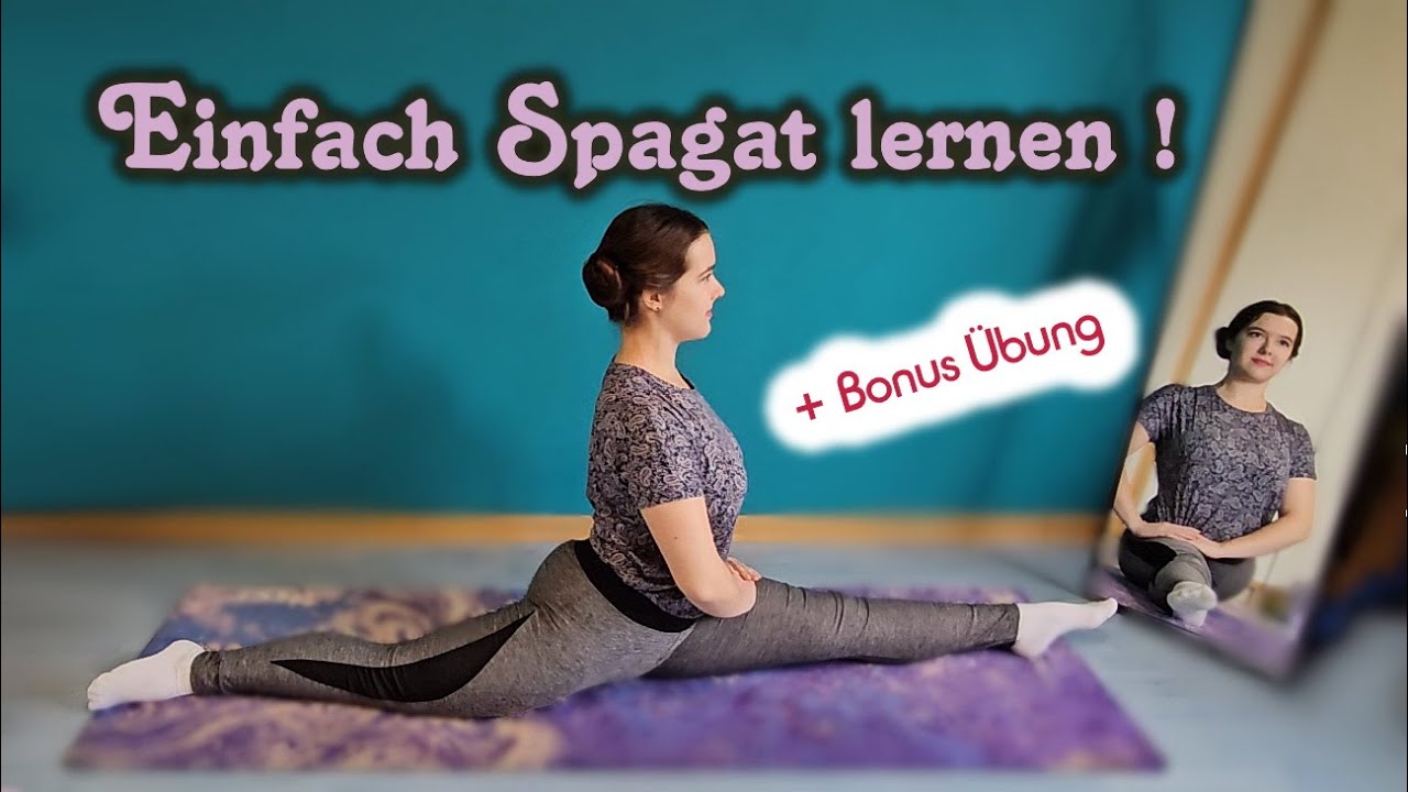 Spagat für Anfänger und Fortgeschrittene | Ballett mit Kira - YouTube