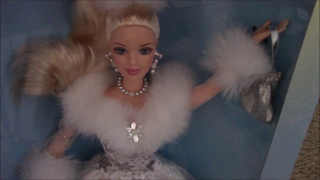2002 Winter's Reflection Barbie Doll Review! - YouTube