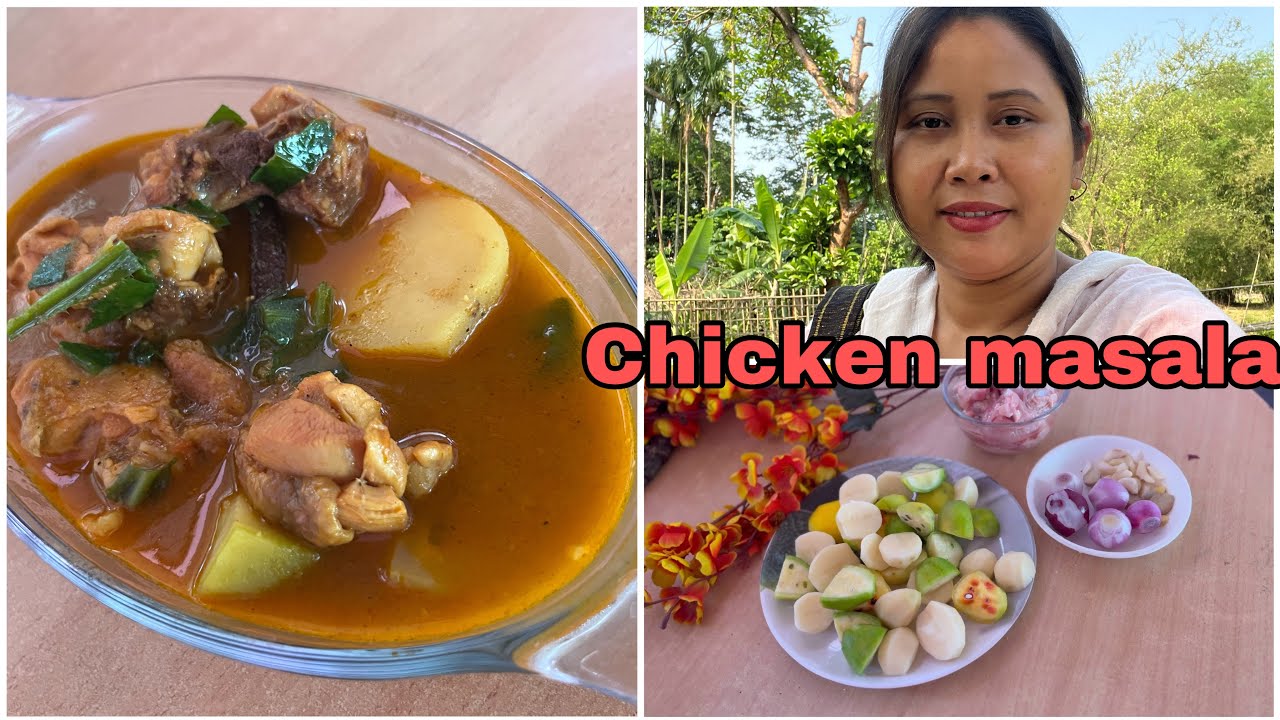Chicken masala curry || Masala ahan ||karbi style Aseng k jok dun k ...