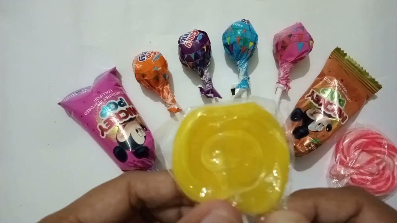 Lollipop unpacking | Lollipop unboxing | lots of lollipop | satisfying ...