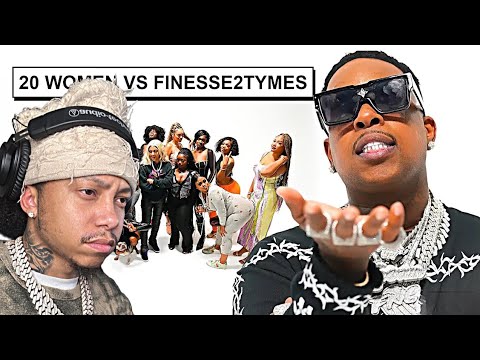 Primetime Hitla Reacts to 20 Girls Competing For Finesse2tymes ! - YouTube