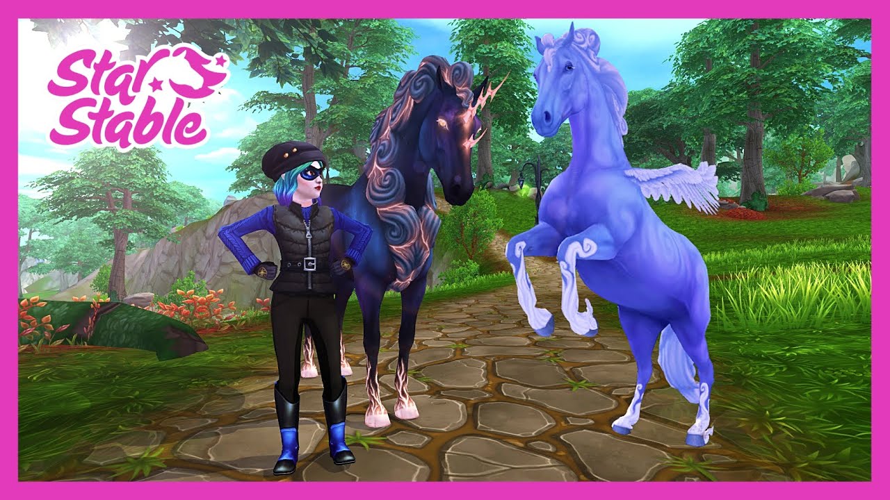 Felhőfantasztikus szépségek 😍🐴☁️ Star Stable Online - YouTube