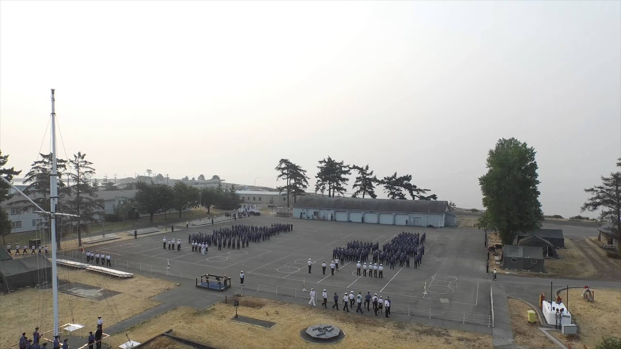 HMCS QUADRA Colours 2015 - YouTube