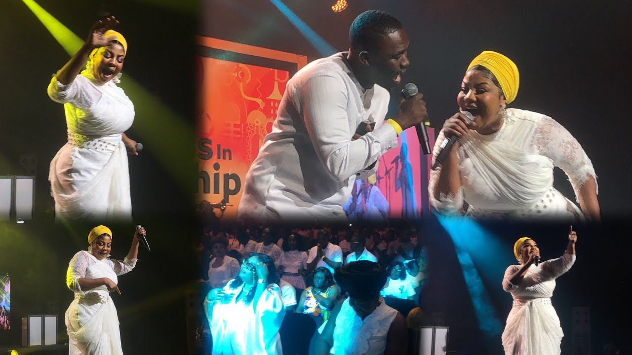 Watch Empress Gifty's Holy-Spirit Ministrations at MTN Stands in ...