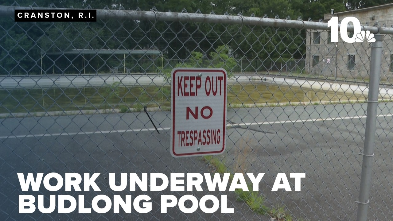 City of Cranston accepts bid to reconstruct Budlong Pool - YouTube