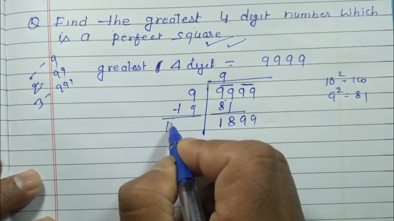 Find The Greatest 4 Digit Number Which Is A Perfect Square YouTube find-the-greatest-4-digit-number-which-is-a-perfect-square-youtube